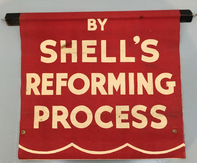 Original American double sided SHELL GAS STATION flag SOLD – Vintage ...